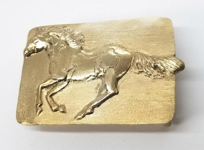 Paint Horse Galloping Buckle – Tempi Design Studio