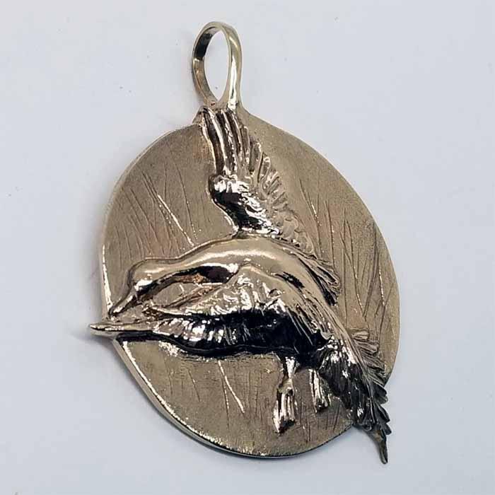 Pintail Duck Medallion – Tempi Design Studio
